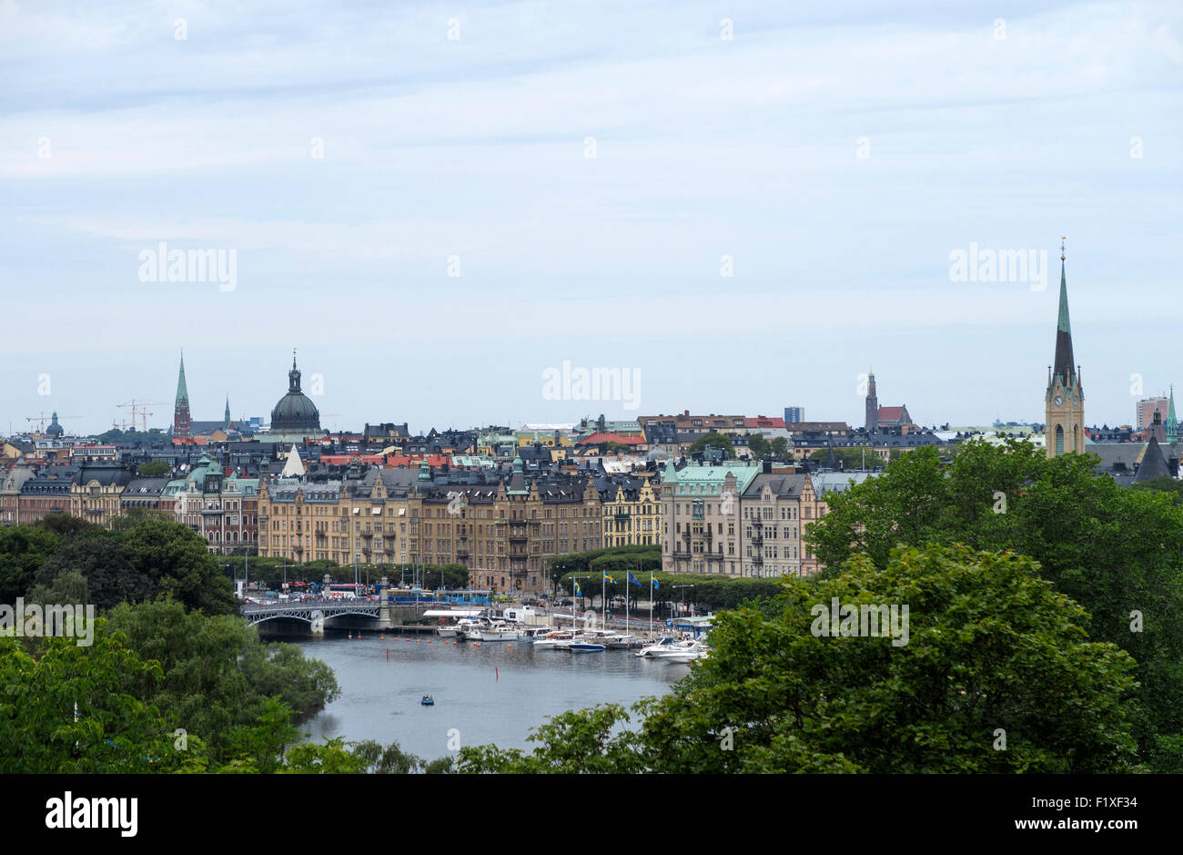 Stockholm panoramic view hi-res stock photography and images - Alamy