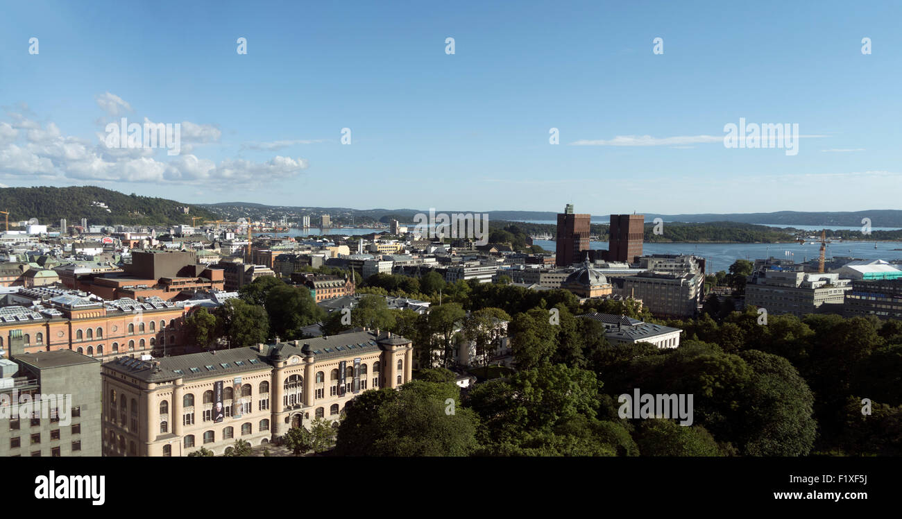 Oslo norway skyline hi-res stock photography and images - Alamy