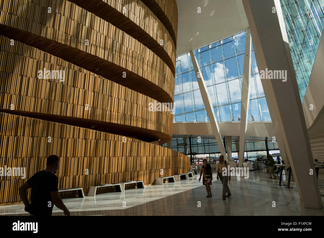 Oslo Opera house by Snoetta Architects in Oslo, Norway, Europe Stock ...