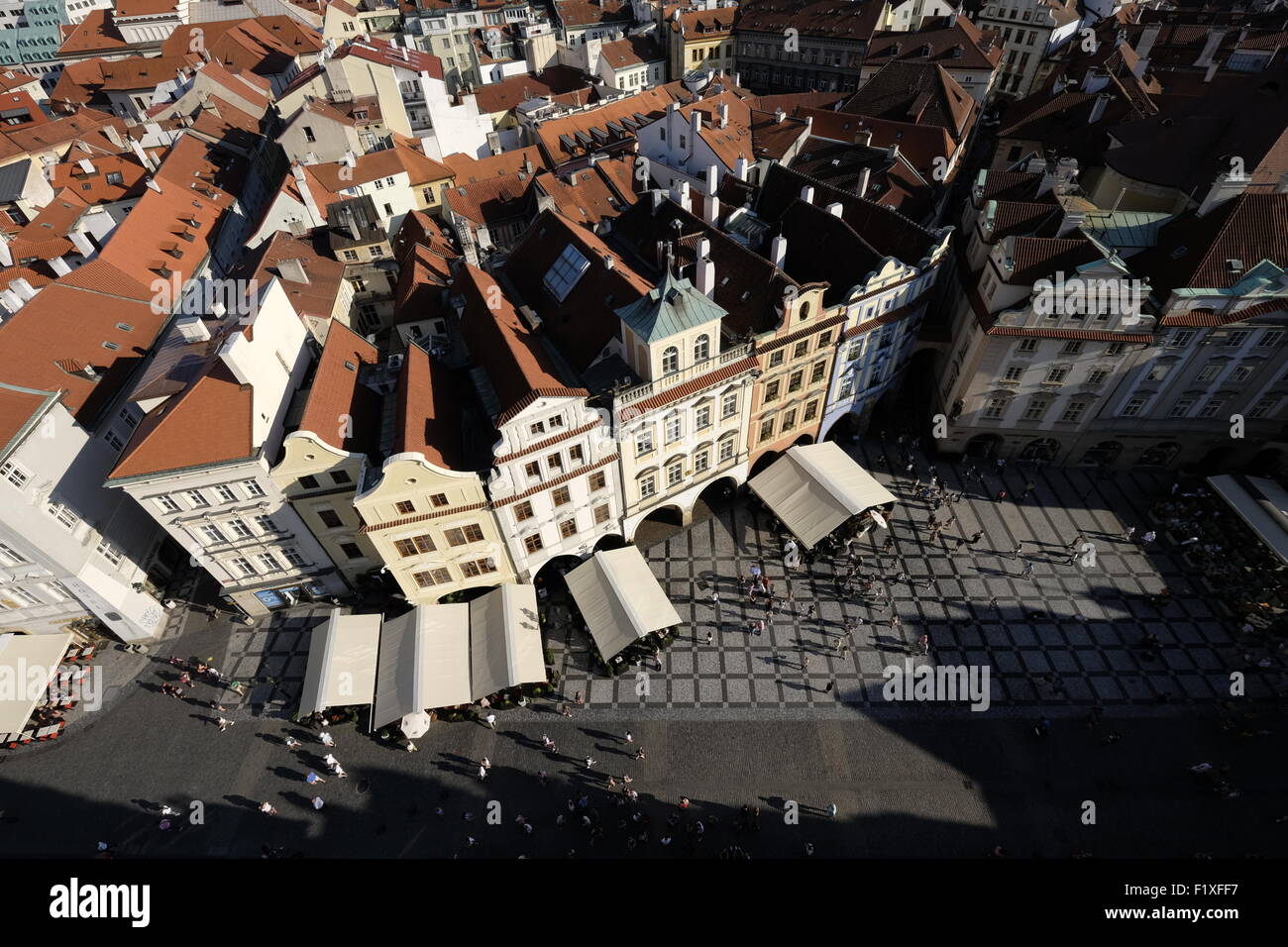 Rooftops of Prague, Czech Republic, Europe Stock Photo - Alamy