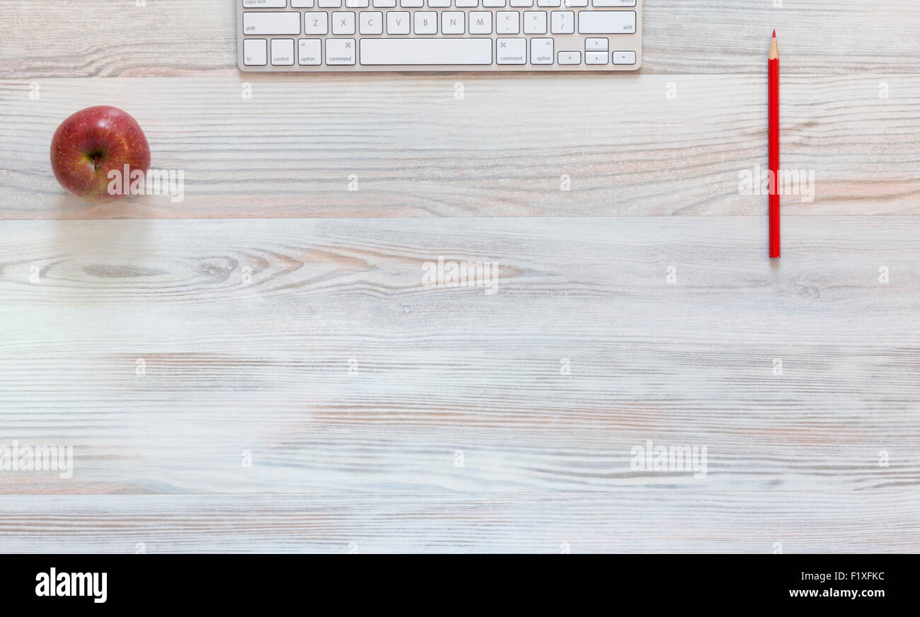 Stylish working desk Stock Photo - Alamy