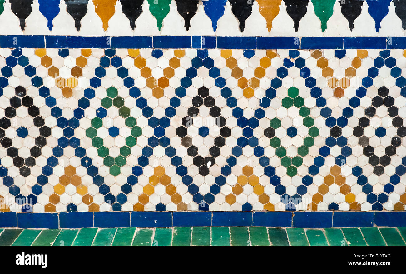 moroccan tile background Stock Photo - Alamy