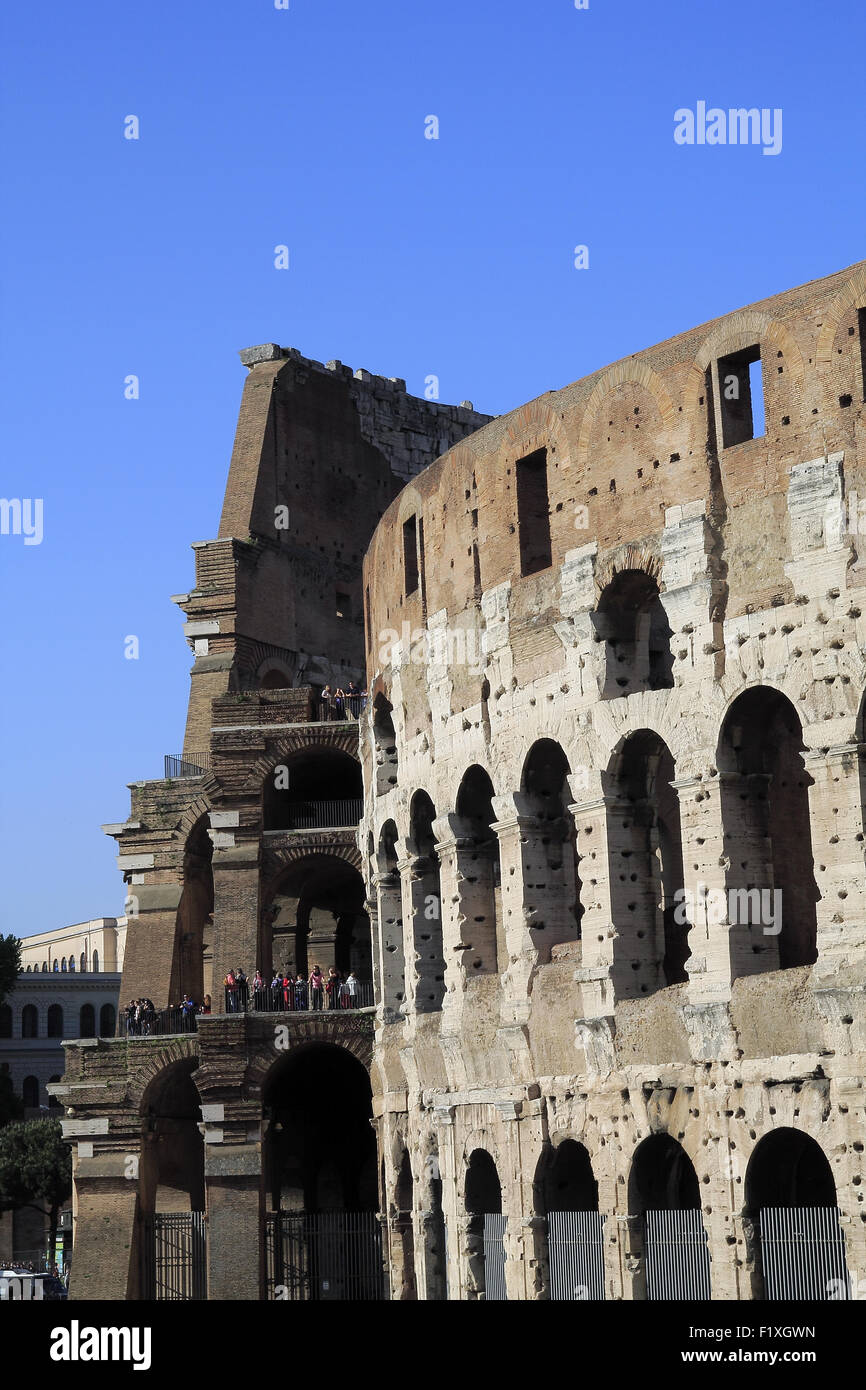 Colosseum amphitheater in Rome, Italy Stock Photo - Alamy
