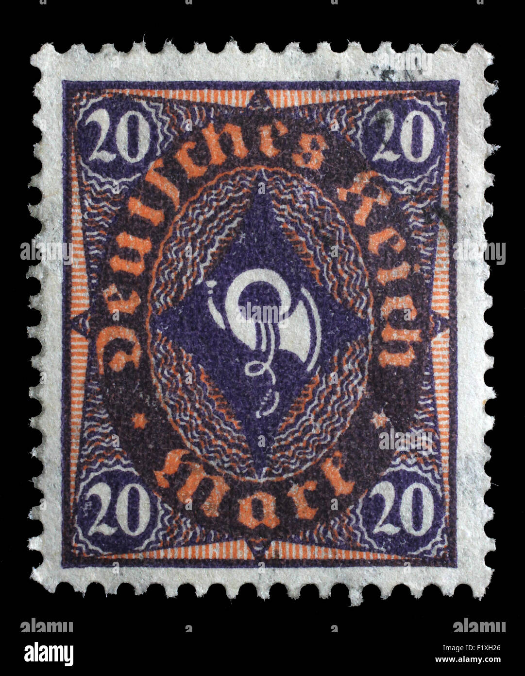 Deutsche bundespost stamp hi-res stock photography and images - Alamy