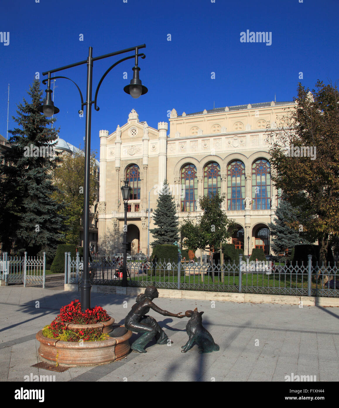 Hungary Budapest Vigadó Concert Hall cultural life Stock Photo - Alamy