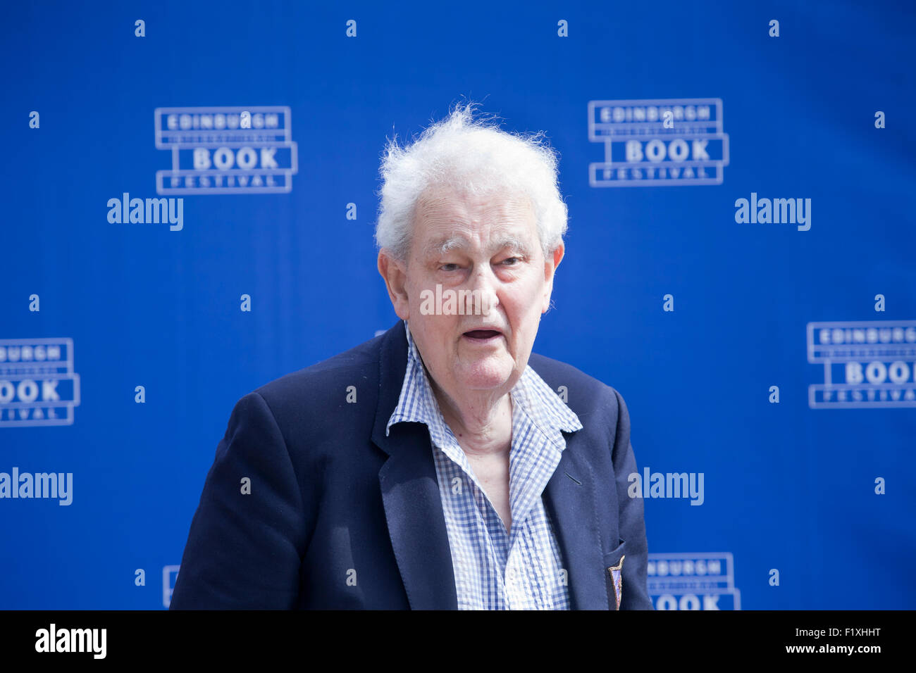 Tam Dalyell, the former Labour MP, at the Edinburgh International Book ...