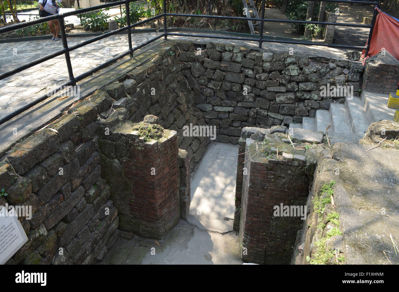 The cell in which Jose Rizal spent some of his time in Fort Santiago ...