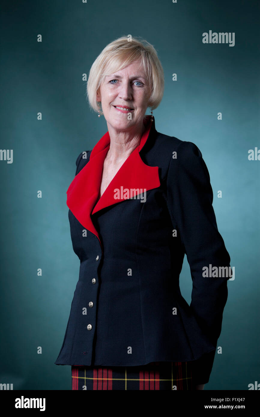 Lin Anderson, the Tartan Noir crime novelist, at the Edinburgh ...