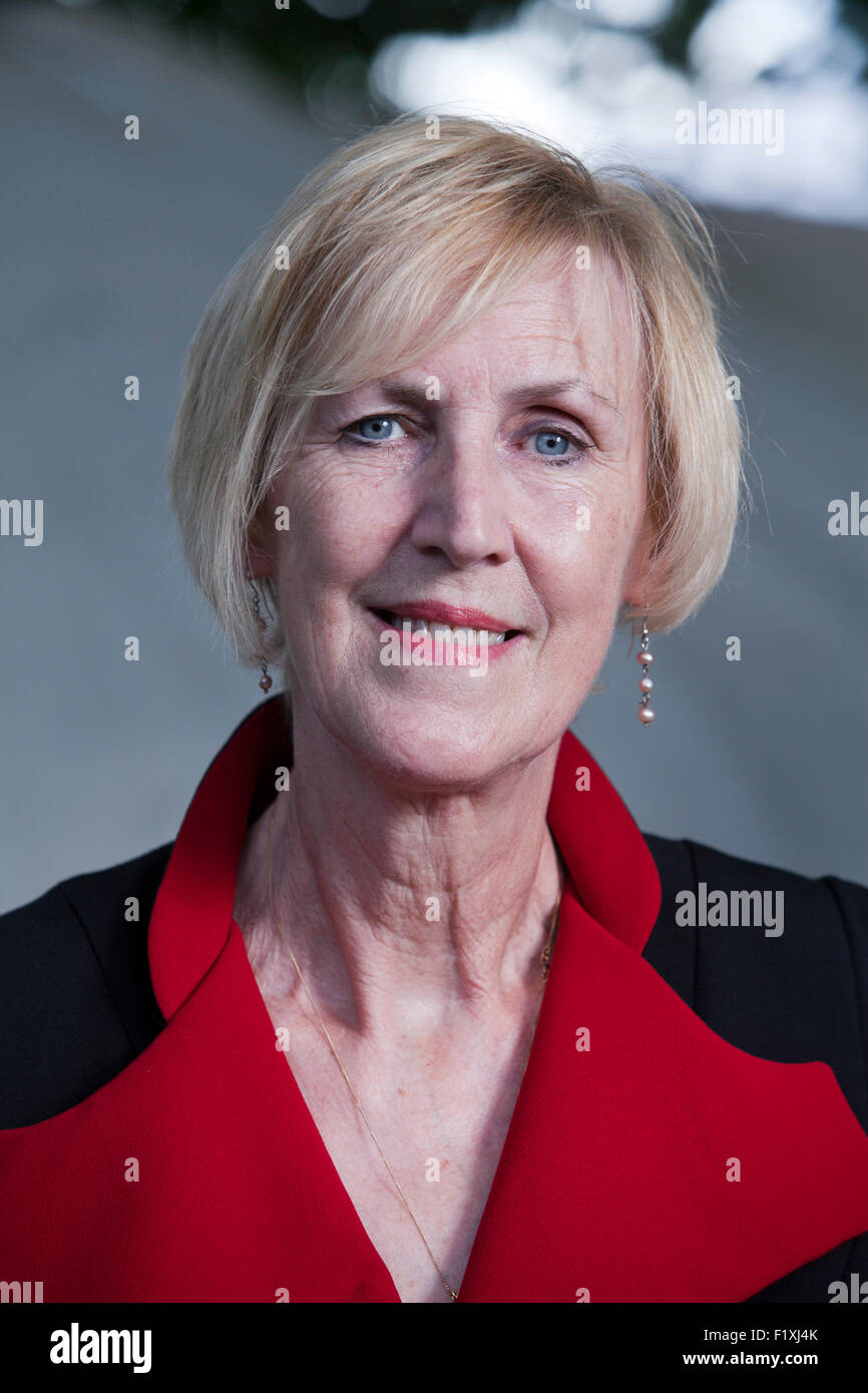 Lin Anderson, the Tartan Noir crime novelist, at the Edinburgh ...