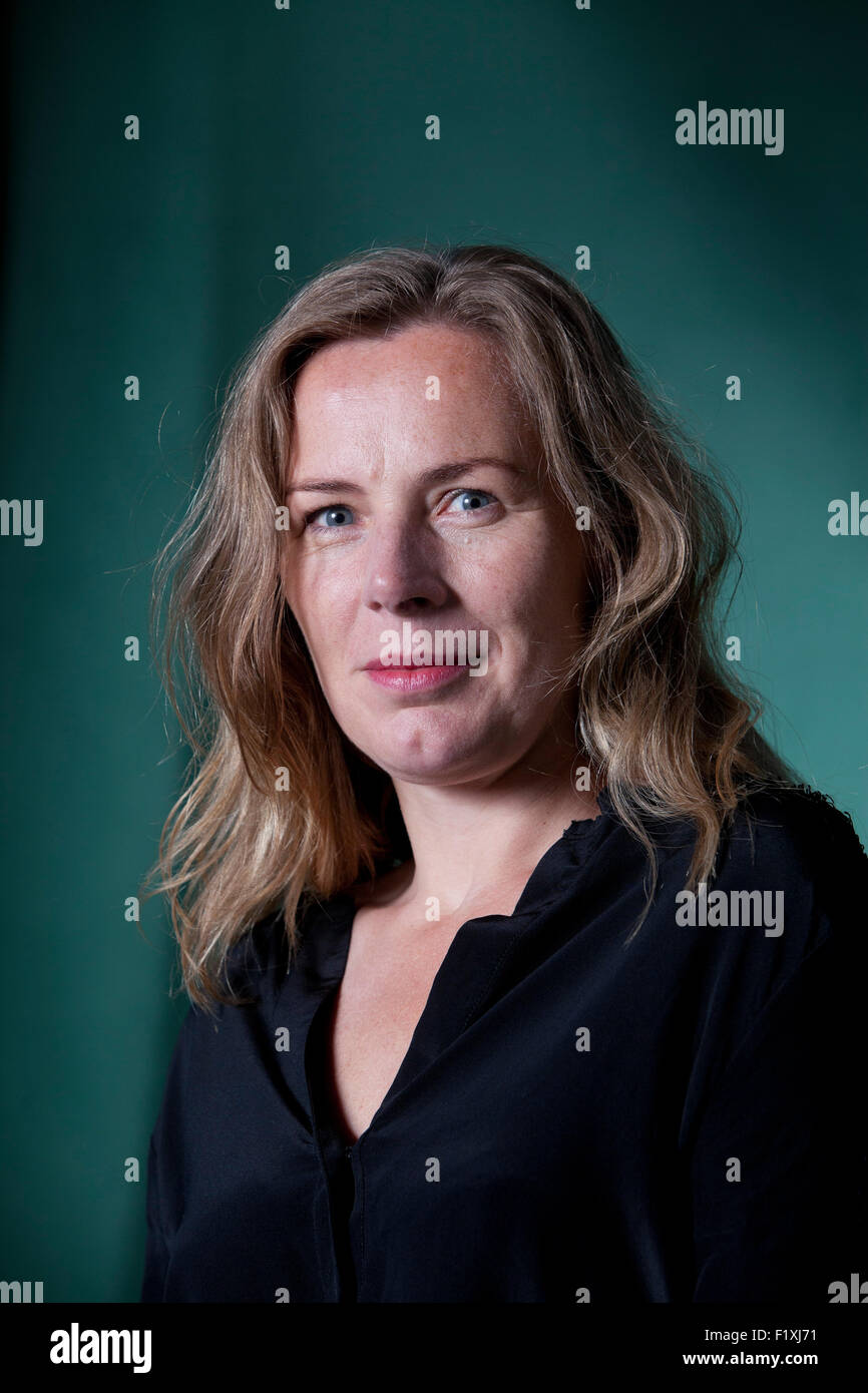 Esther Gerritsen, the Dutch writer, at the Edinburgh International Book ...