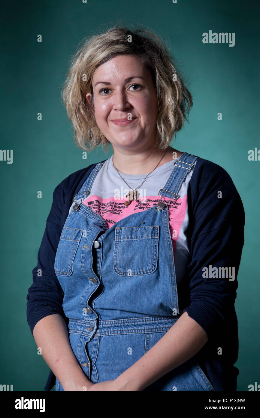 Amy Mason, the British author and performer, at the Edinburgh ...