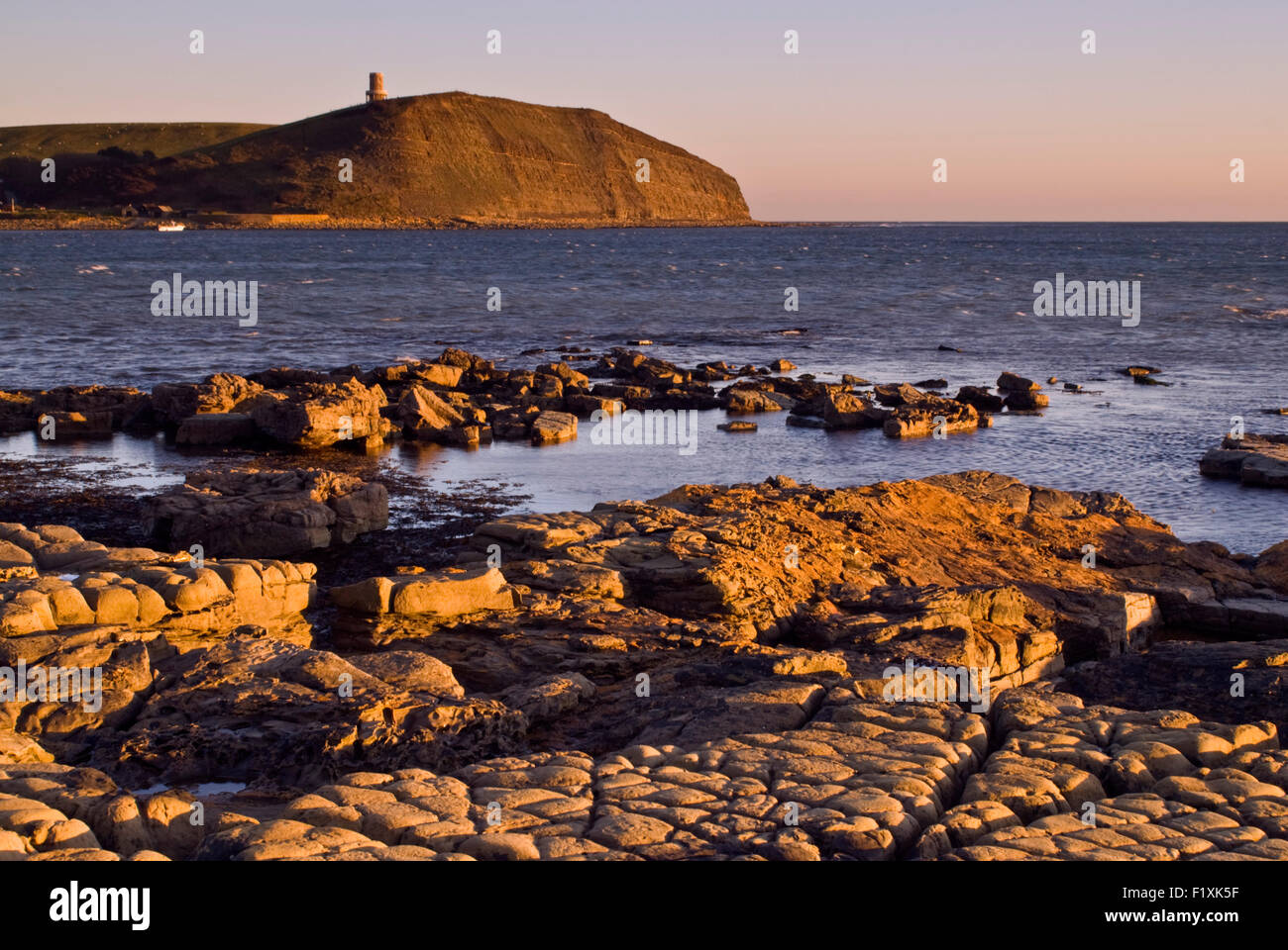 Kimmeridge Bay on Dorset's Jurassic Coast in England, UK Stock Photo ...