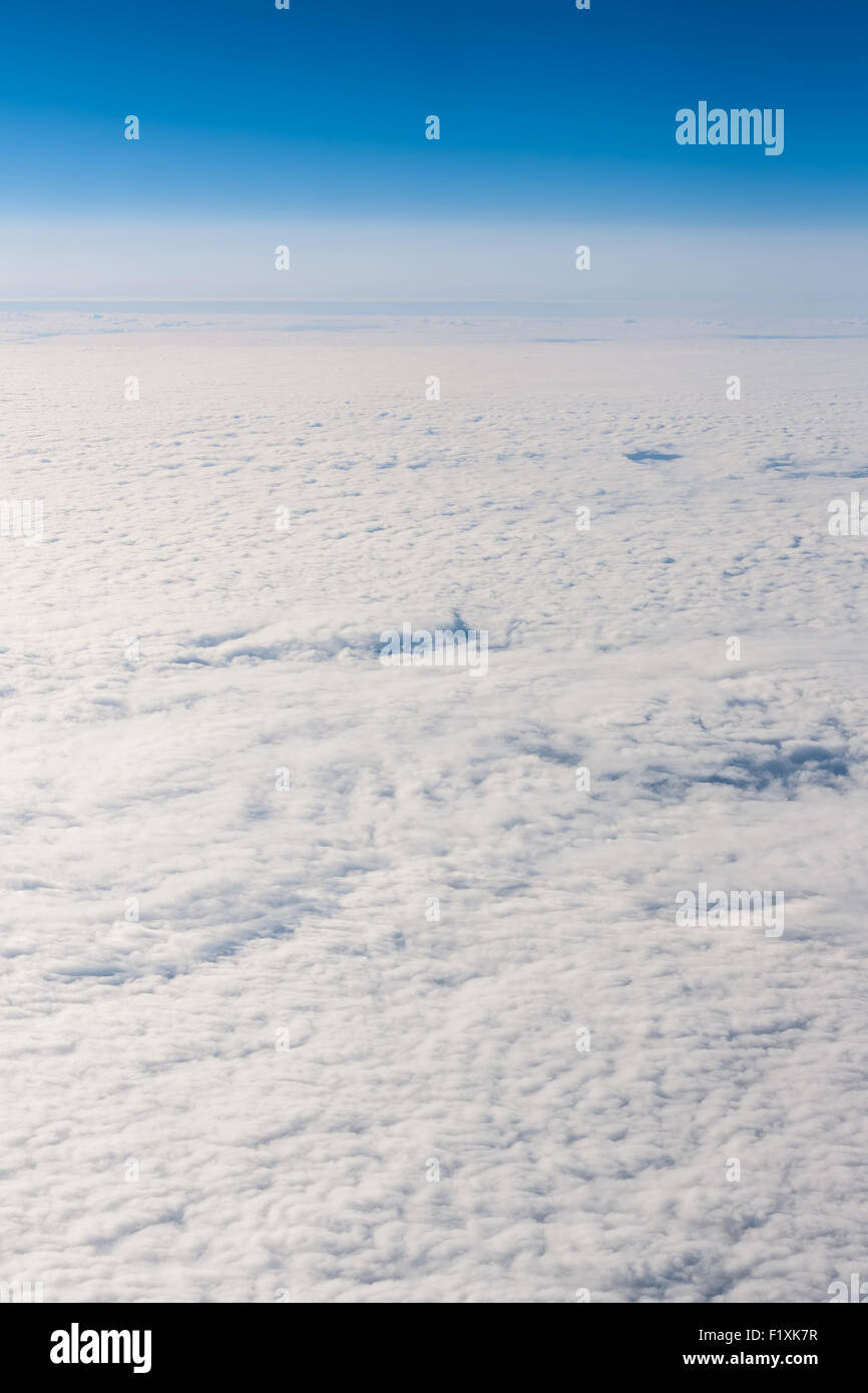 An image of a flight over the clouds Stock Photo - Alamy