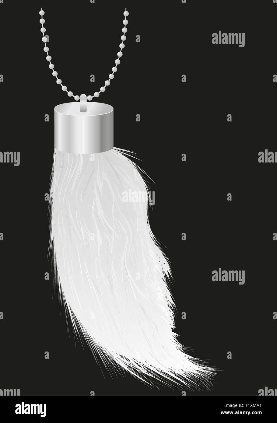 talisman charm rabbit foot vector illustration Stock Vector Image & Art ...