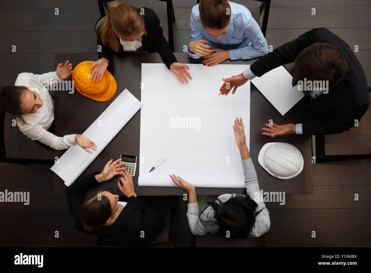 business team planning Stock Photo - Alamy