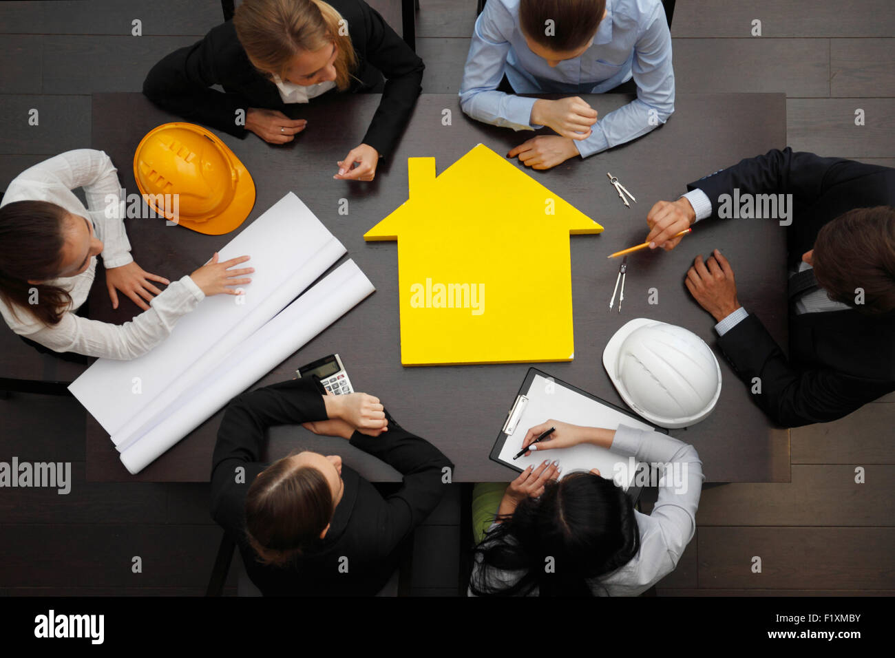 business team planning Stock Photo - Alamy