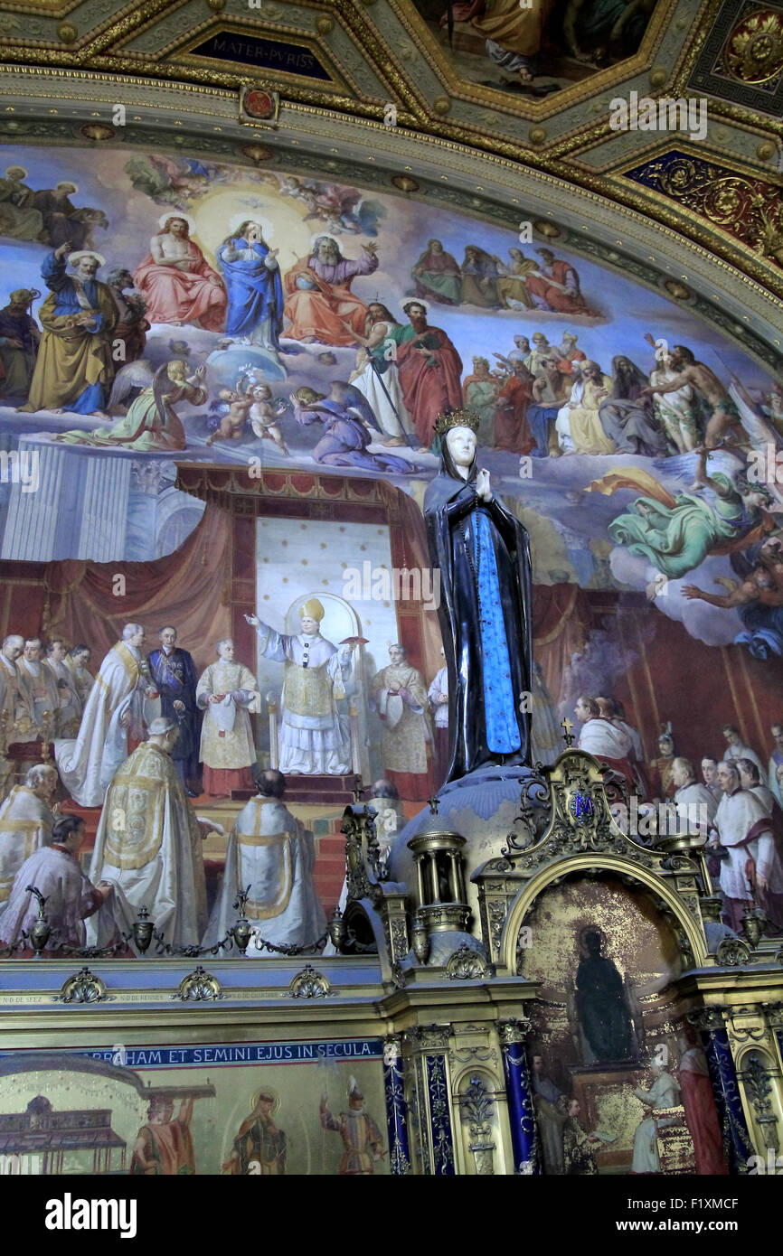 Vatican museum museums room of the immaculate conception hi-res stock photography and images - Alamy