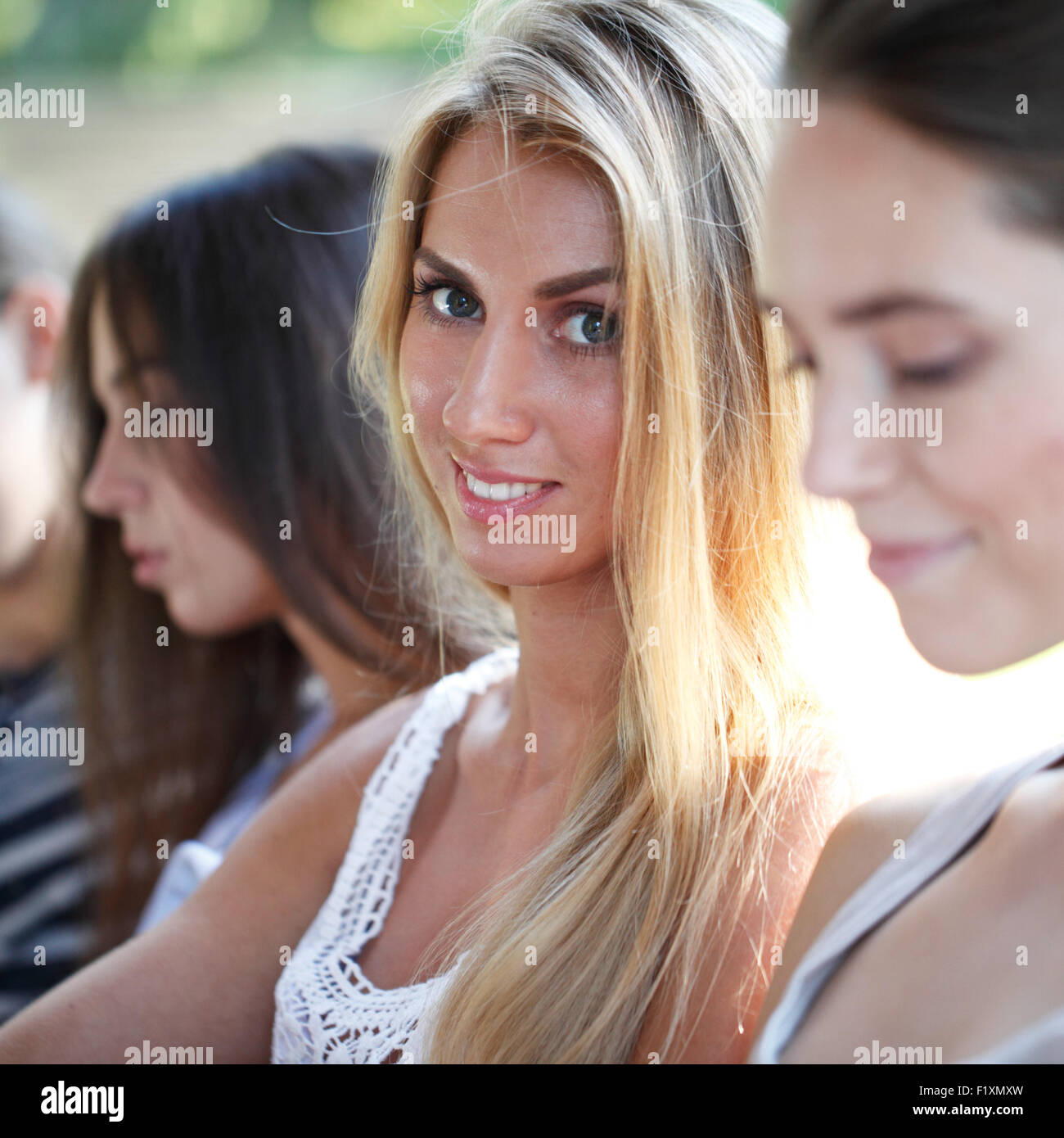 group of young women Stock Photo - Alamy
