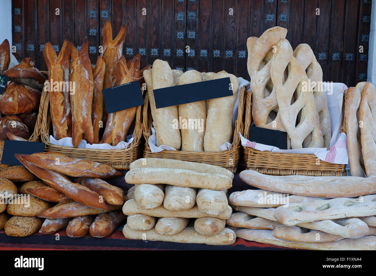 Assortment bread in shop hi-res stock photography and images - Alamy