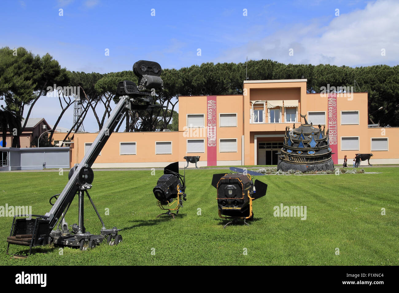 Cinecitta studios in Rome, Italy Stock Photo - Alamy