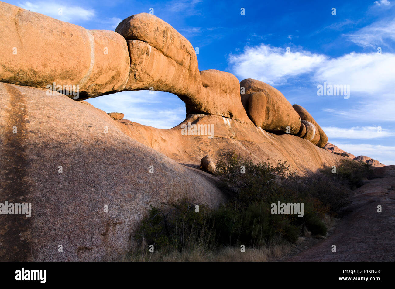 Rock arch at the spitzkoppe hi-res stock photography and images - Alamy