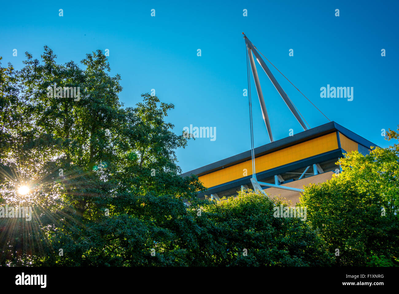 An Abstract view of Wolverhampton Wanderers football ground in ...