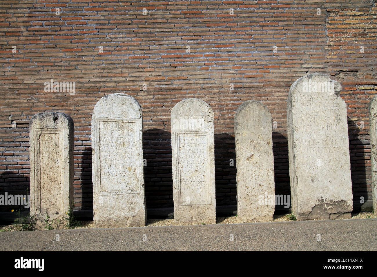 Outside the National Roman Museum in the Diocletian Baths. Rome, Italy ...