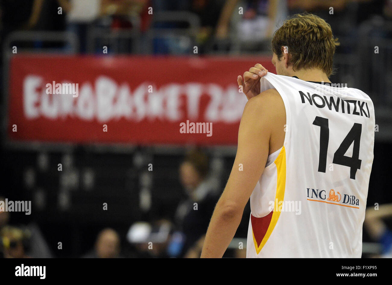 Berlin, Germany. 8th Sep, 2015. Germany's Dirk Nowitzki pictured during ...