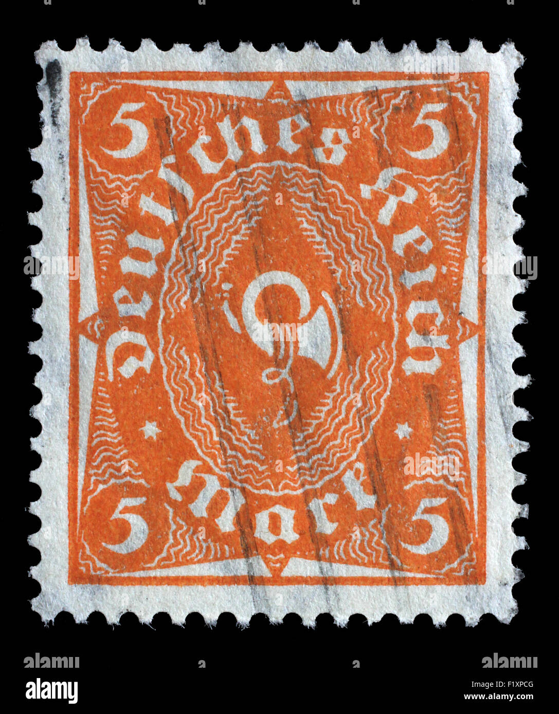 Postage stamp germany deutsche post hi-res stock photography and images ...