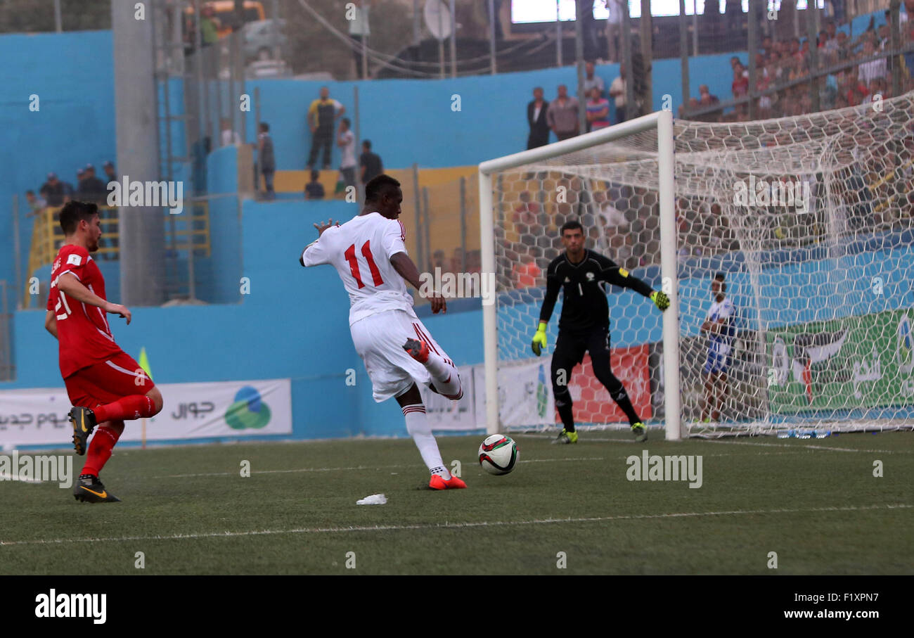 Sept. 8, 2015 - Al-Ram, West Bank, Palestinian Territory - Palestinian ...