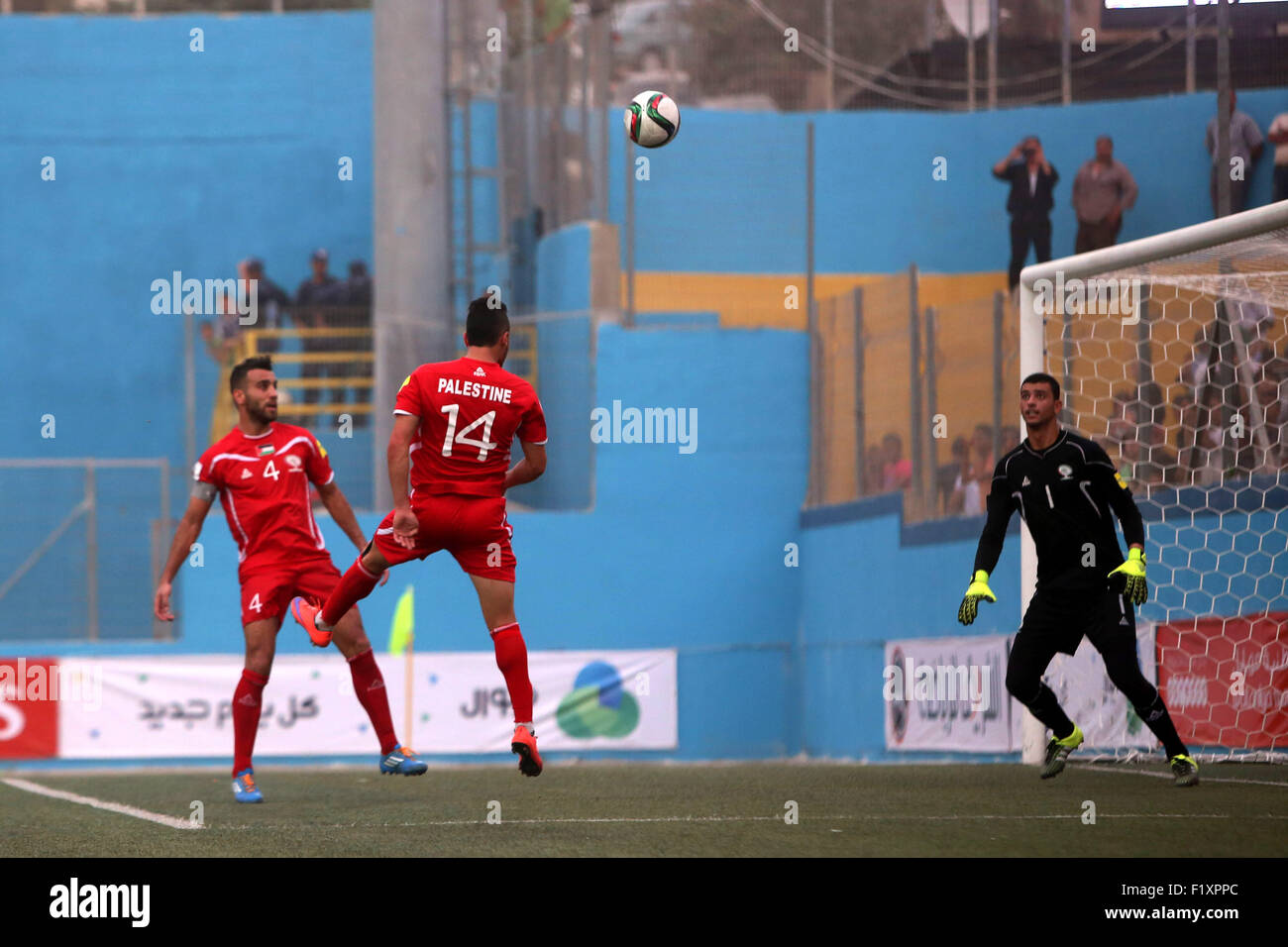 Sept. 8, 2015 - Al-Ram, West Bank, Palestinian Territory - Palestinian ...