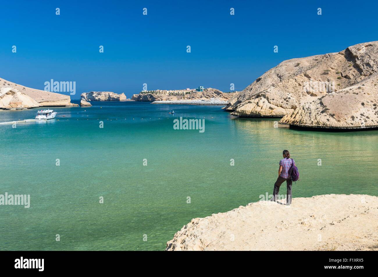 Bandar jissah jissah beach muscat hi-res stock photography and images ...