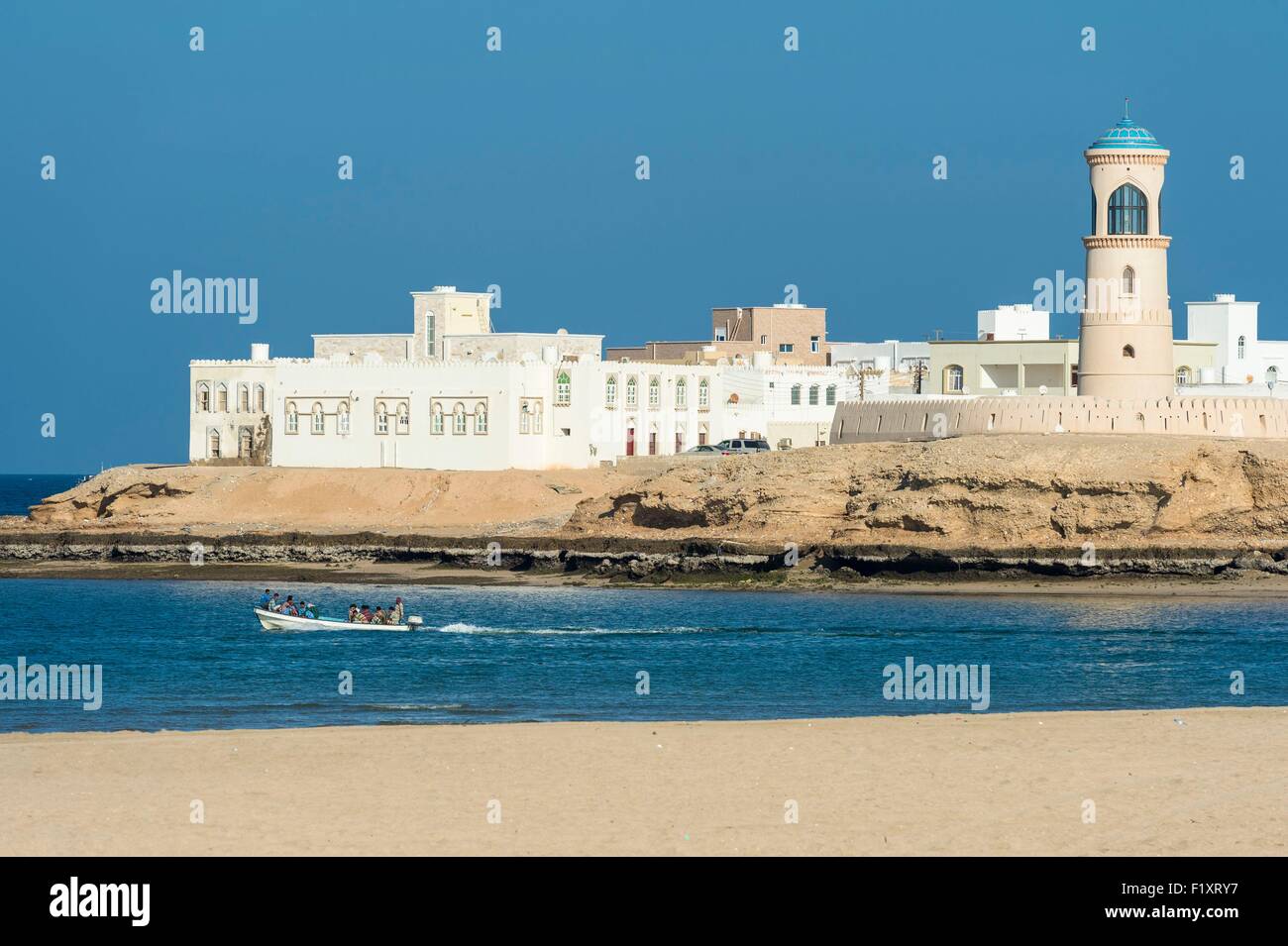 Sultanate of Oman, gouvernorate of Ash Sharqiyah, the port of Sur ...