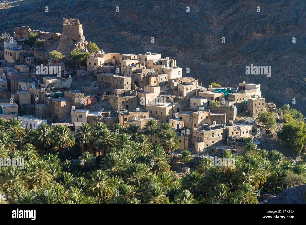Sultanate of Oman, gouvernorate of Al-Batinah, Wadi Bani Awf in Al ...