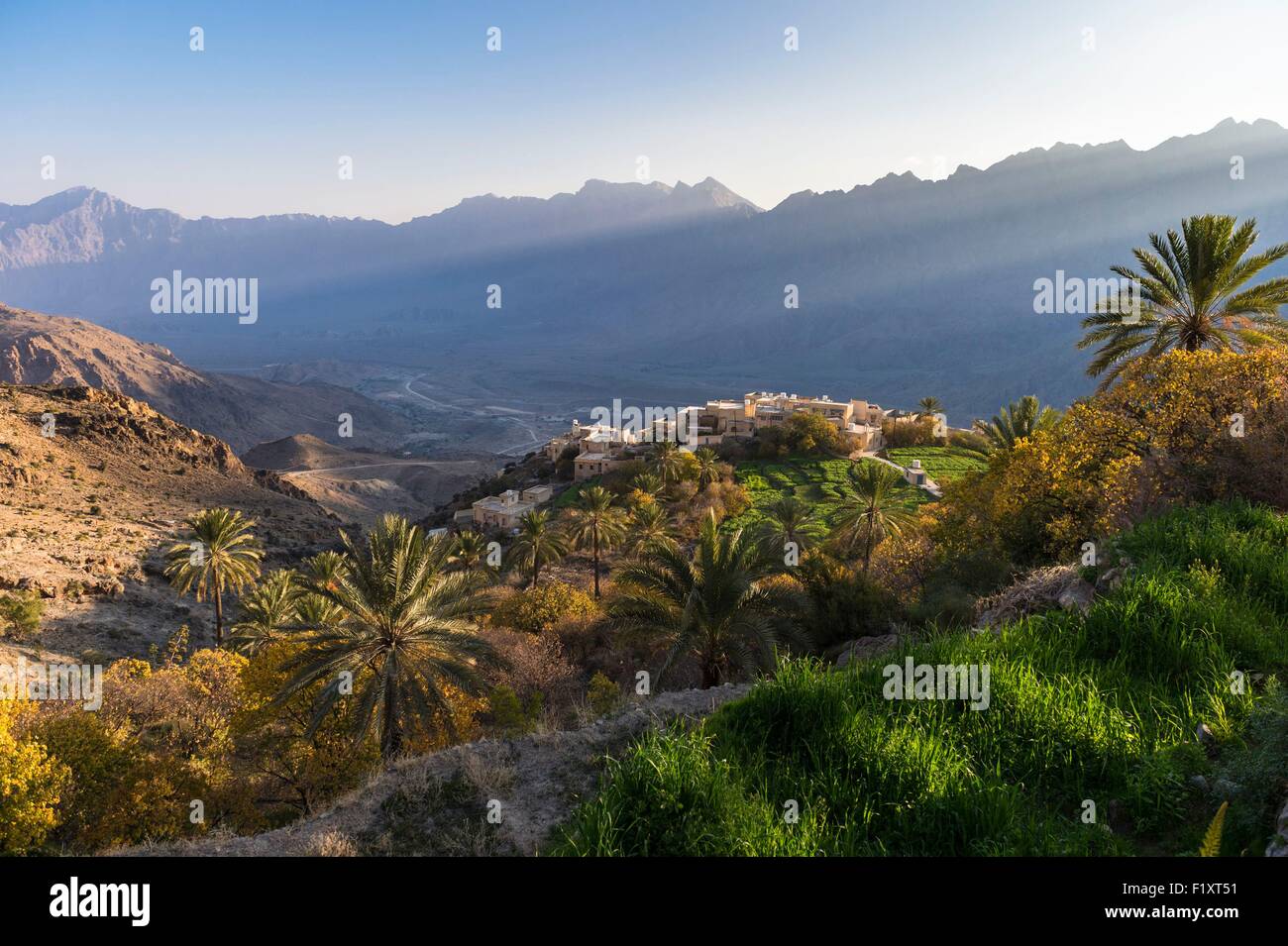 Al Hajar Mountains Range Stock Photos & Al Hajar Mountains Range Stock ...