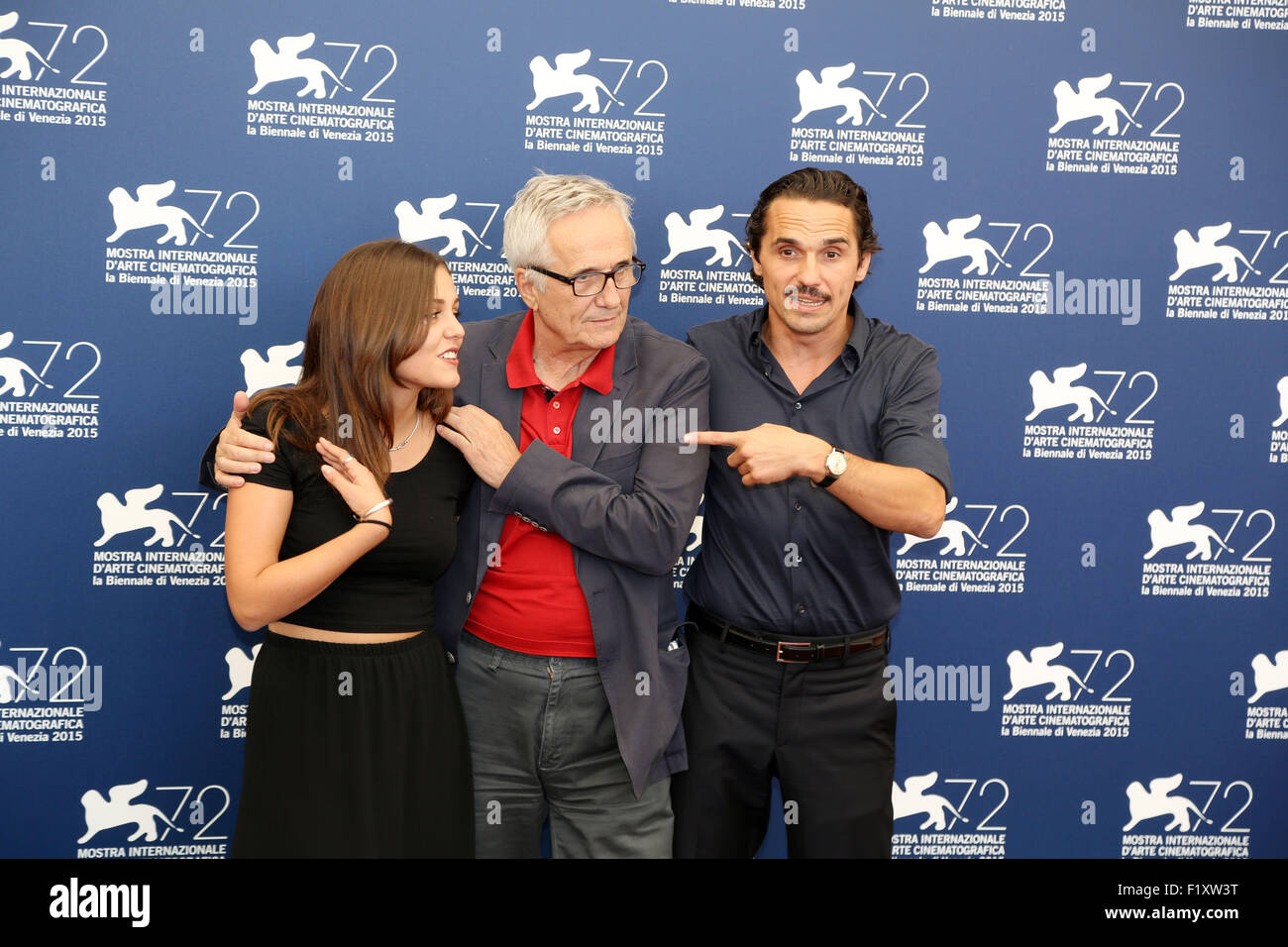 ITALY, Venice: Pier Giorgio Bellocchio (R) and his father Marco ...