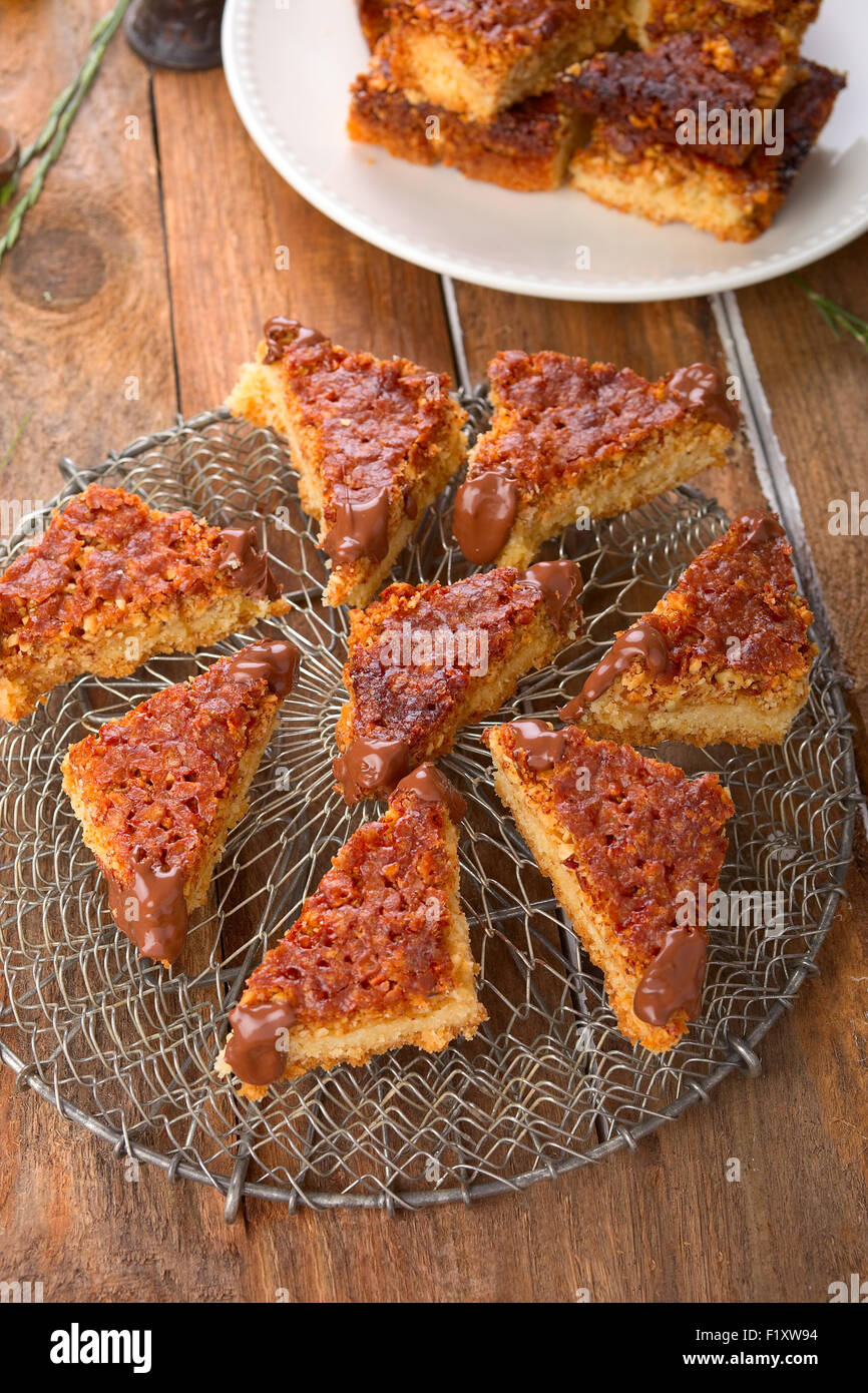 Nut pastry triangles hi-res stock photography and images - Alamy