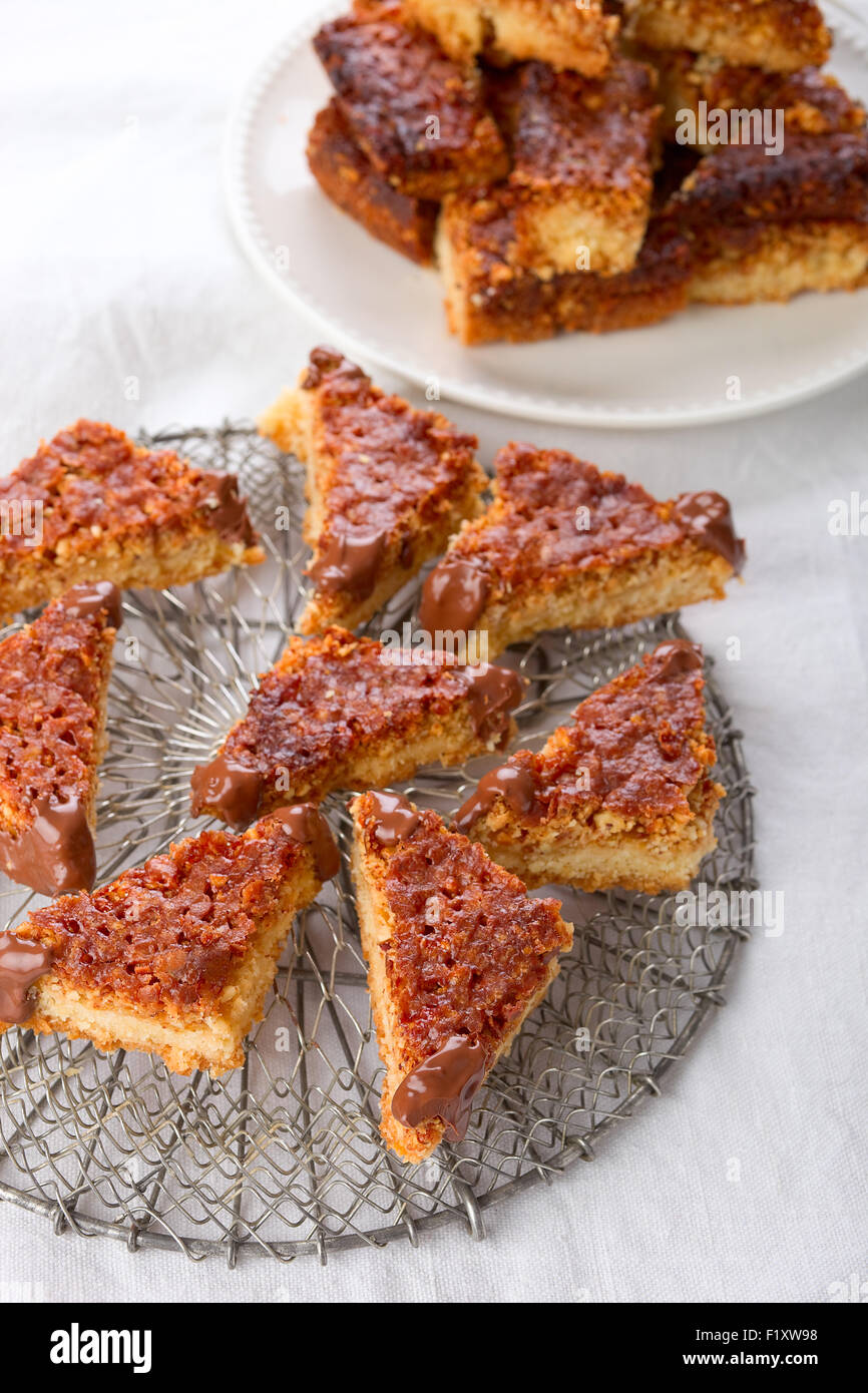 Nut pastry triangles hi-res stock photography and images - Alamy