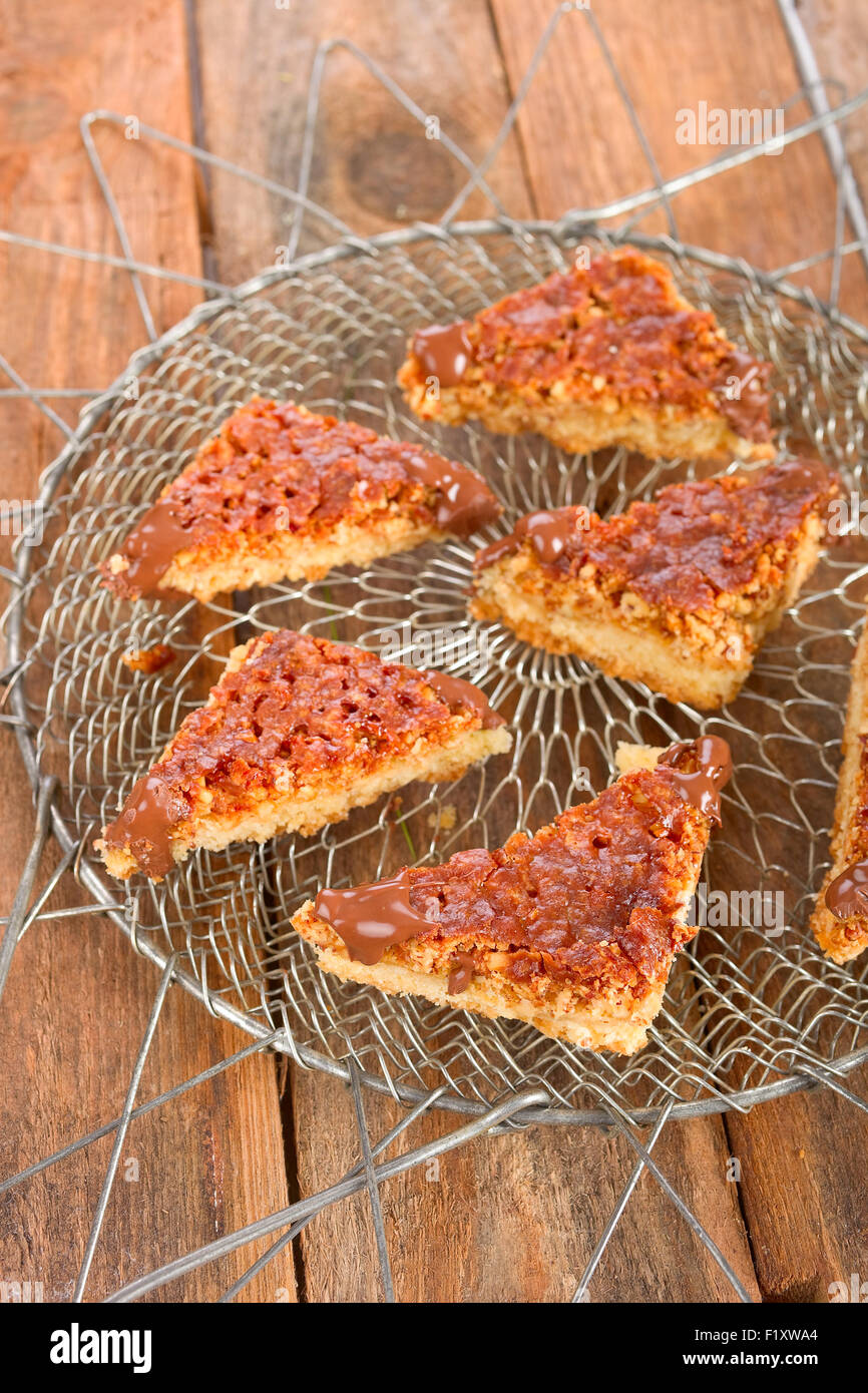 Nut pastry triangles hi-res stock photography and images - Alamy