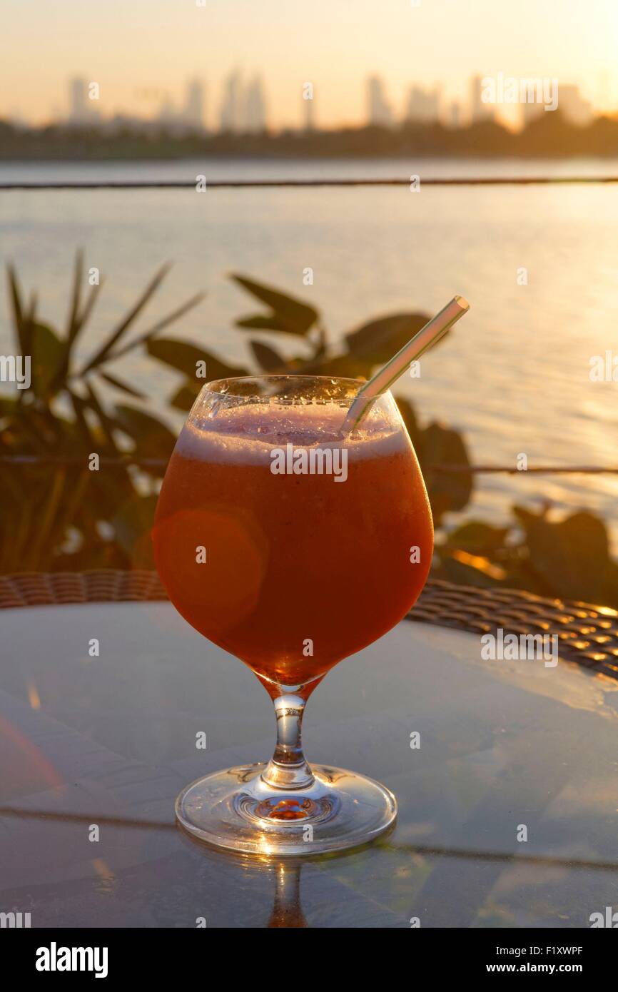 United Arab Emirates, Dubai, Deira, QD's bar, along the Dubai Creek ...