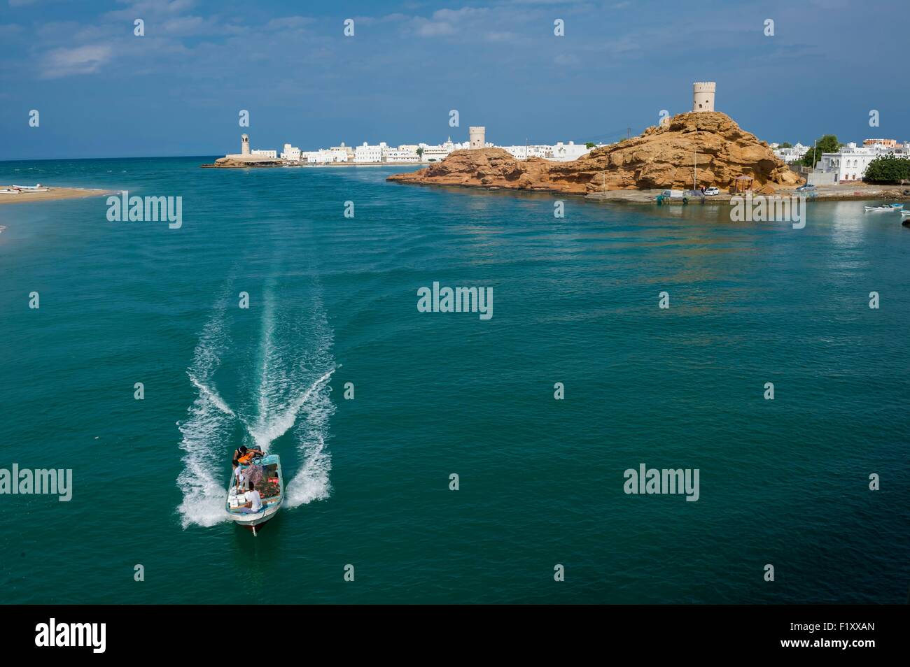 Oman, Sur, the historic city and the port Stock Photo - Alamy