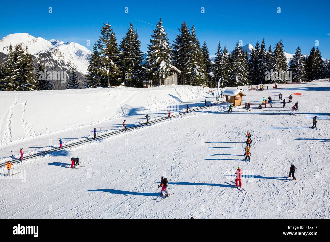 Morzine Skiing Stock Photos & Morzine Skiing Stock Images - Alamy