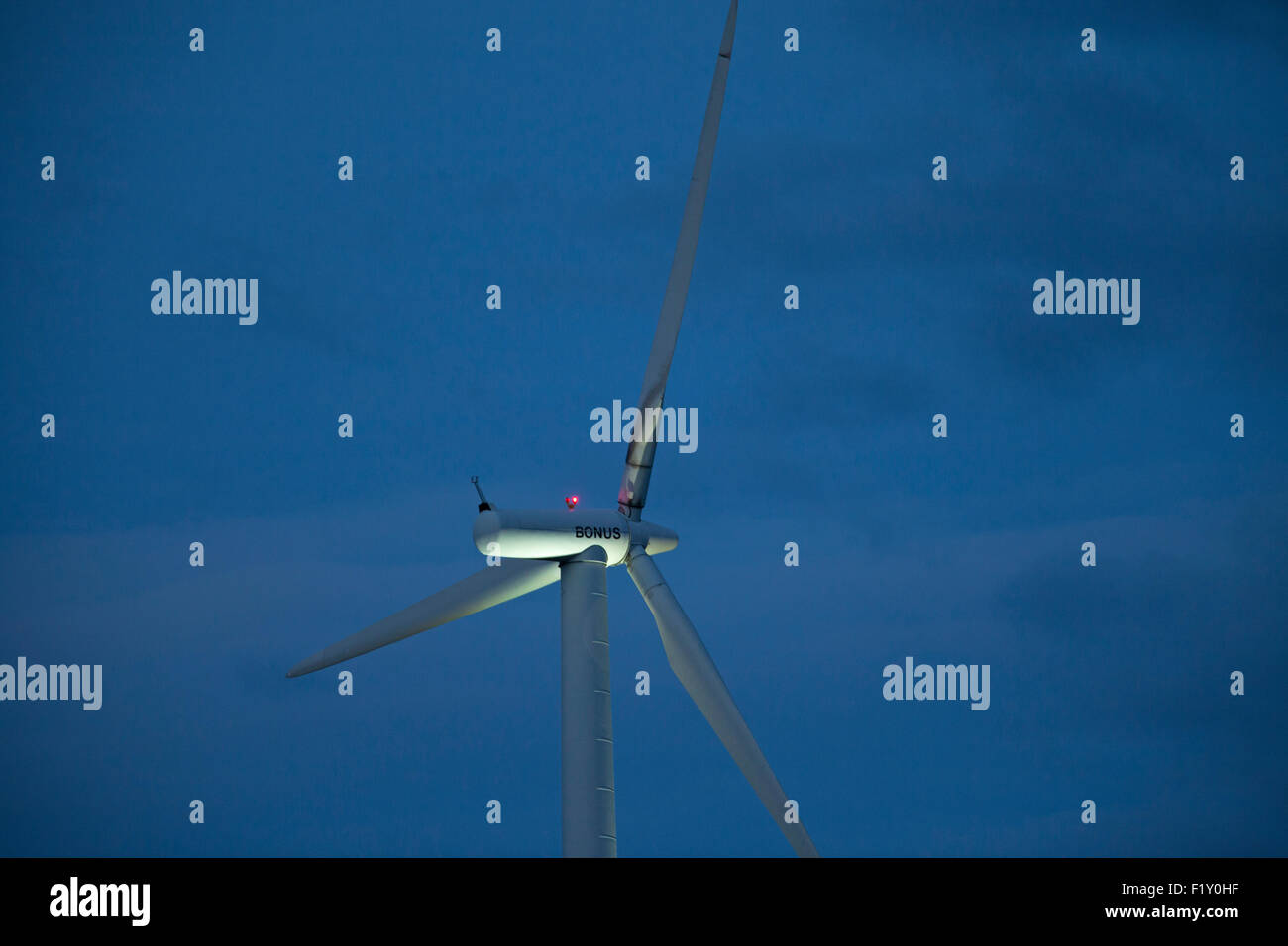 Wind turbines night hi-res stock photography and images - Alamy