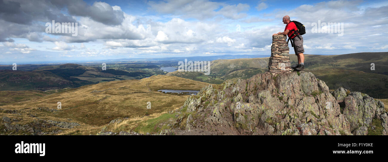 Trig point place fell hi-res stock photography and images - Alamy