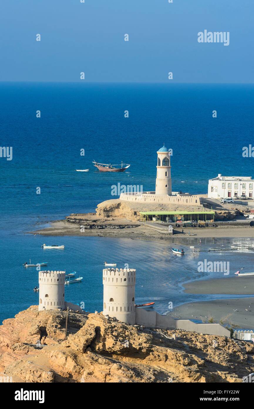 Sultanate of Oman, gouvernorate of Ash Sharqiyah, the port of Sur ...