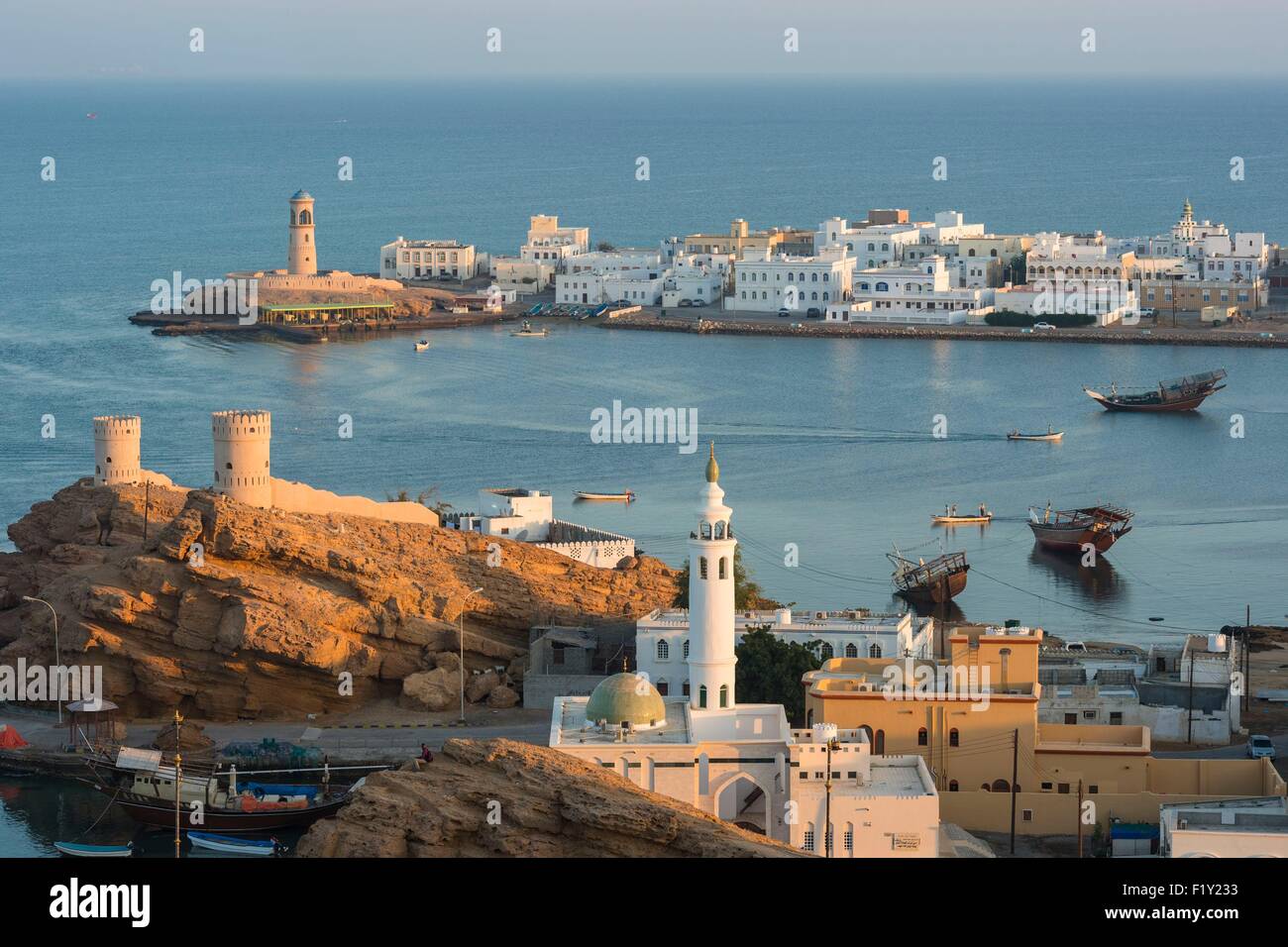 Sultanate of Oman, gouvernorate of Ash Sharqiyah, the port of Sur ...