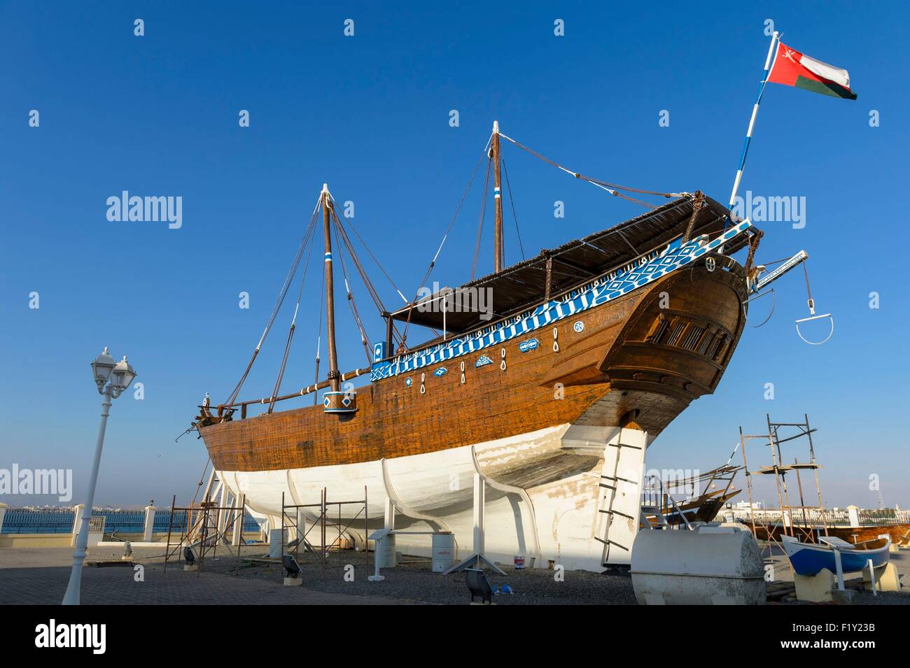Sultanate of Oman, gouvernorate of Ash Sharqiyah, the port of Sur, the ...