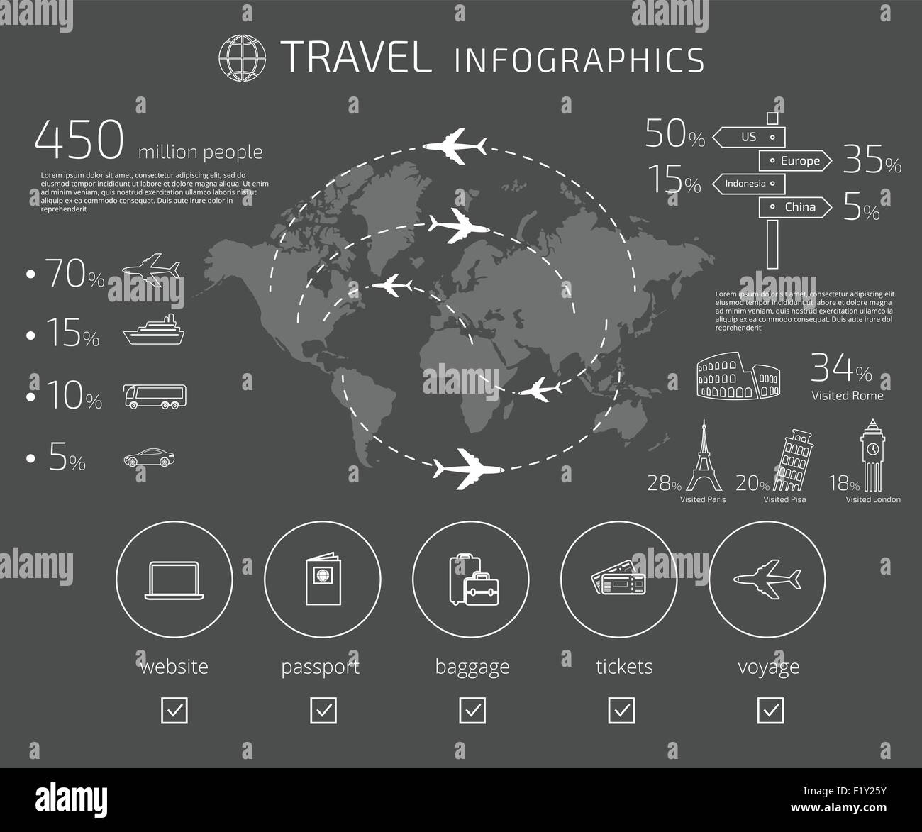Italy graph Stock Vector Images - Alamy