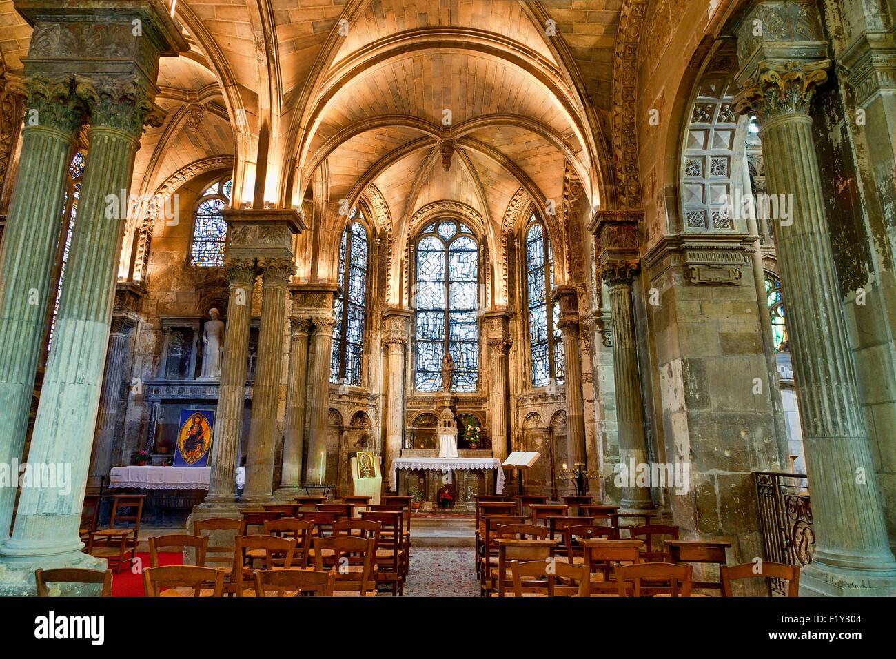 France, Marne, Reims, St. Jacques church Stock Photo - Alamy