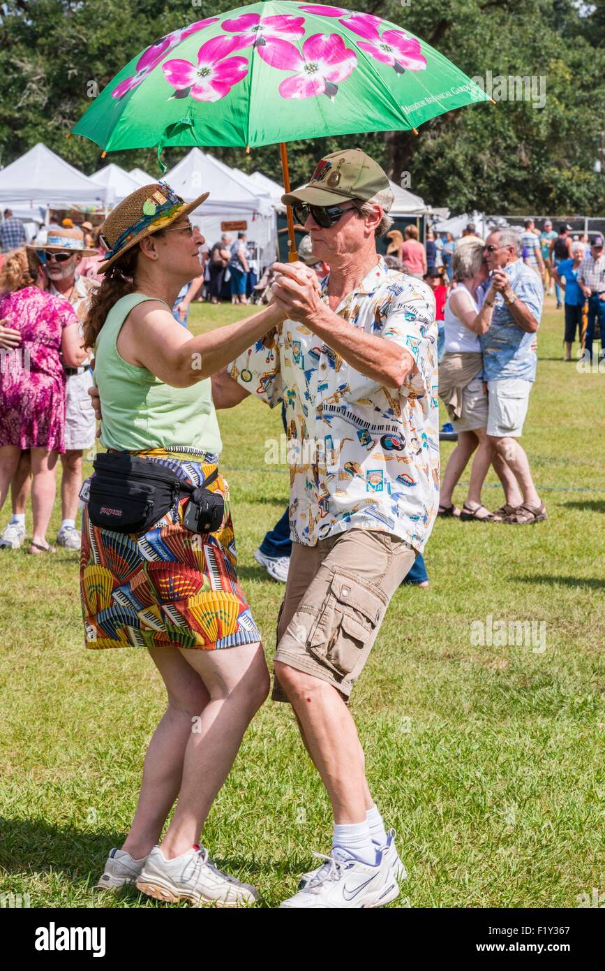 united States, Louisiana, Lafayette, Acadian and Creol music festival ...